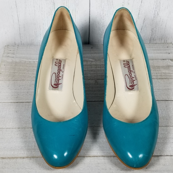 Cappagallo | Shoes | Cappagallo Teal Pumps | Poshmark